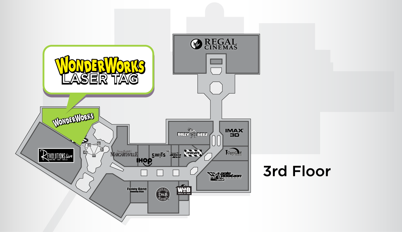 Lazer Tag at WonderWorks - Destiny USA